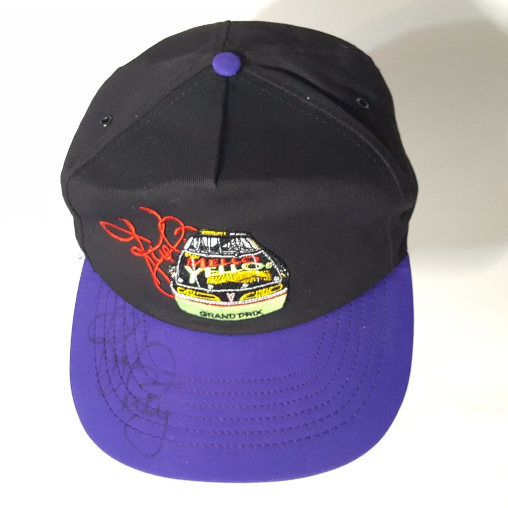 Vintage Kyle Petty Signed Mello Yellow Nascar Racing … - Gem